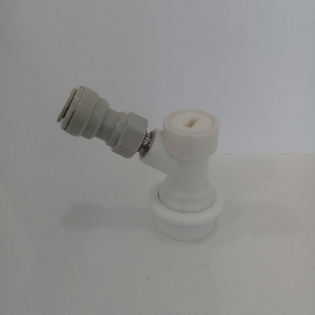 Conexão Rápida DMfit Plástico Tubo x Rosca Fêmea UNF – 3/8 x 7/16