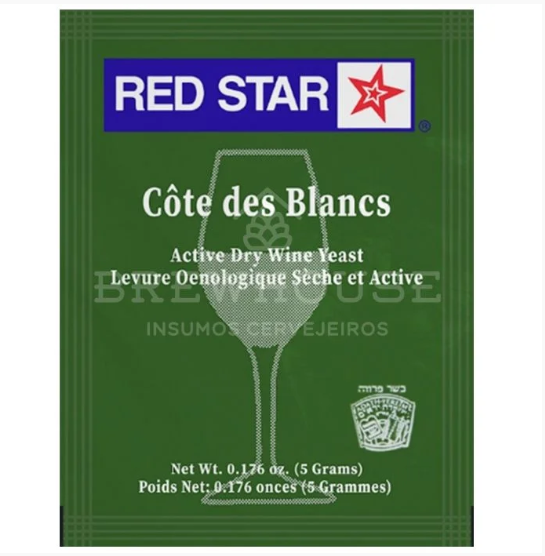 Levedura Red Star Cote des Blanc